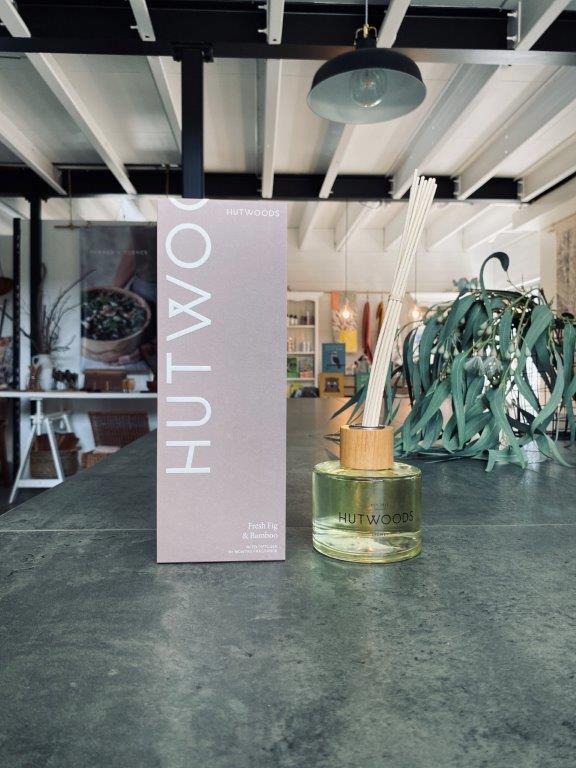 Hutwoods - Reed Diffuser, Fresh Fig and Bamboo (200ml) - Pago and Co